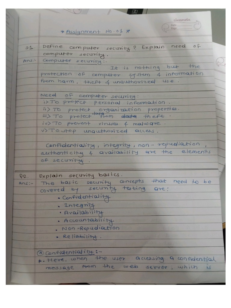 NIS Assignment | PDF