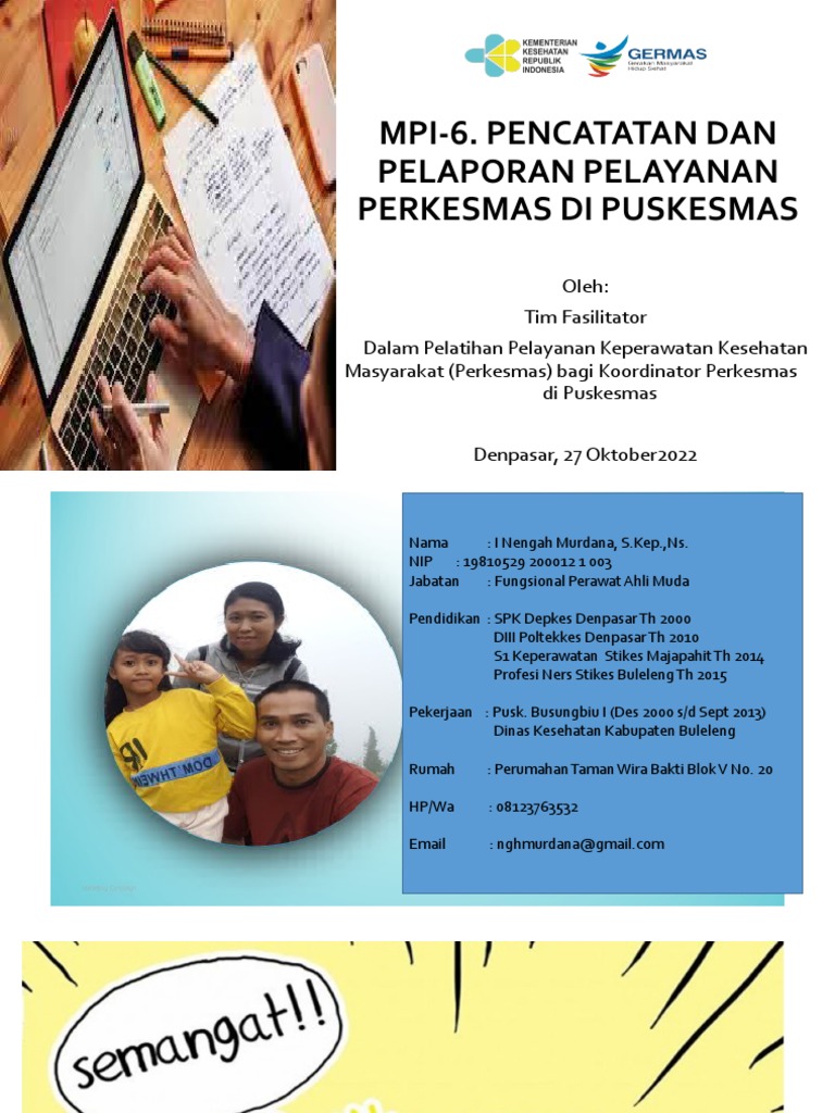 Materi PPT MPI-6 Pencapor Perkesmas | PDF