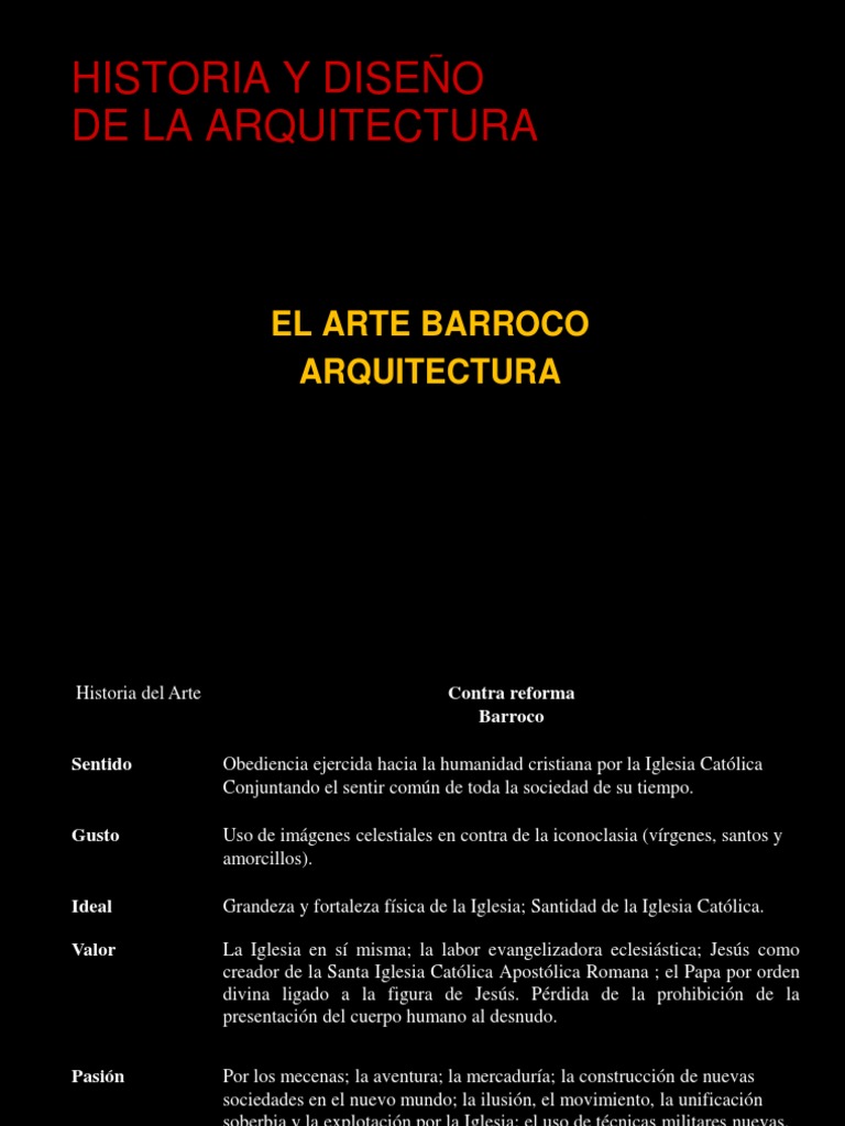 Arte Barroco. Arquitectura | PDF | Barroco | Escultura