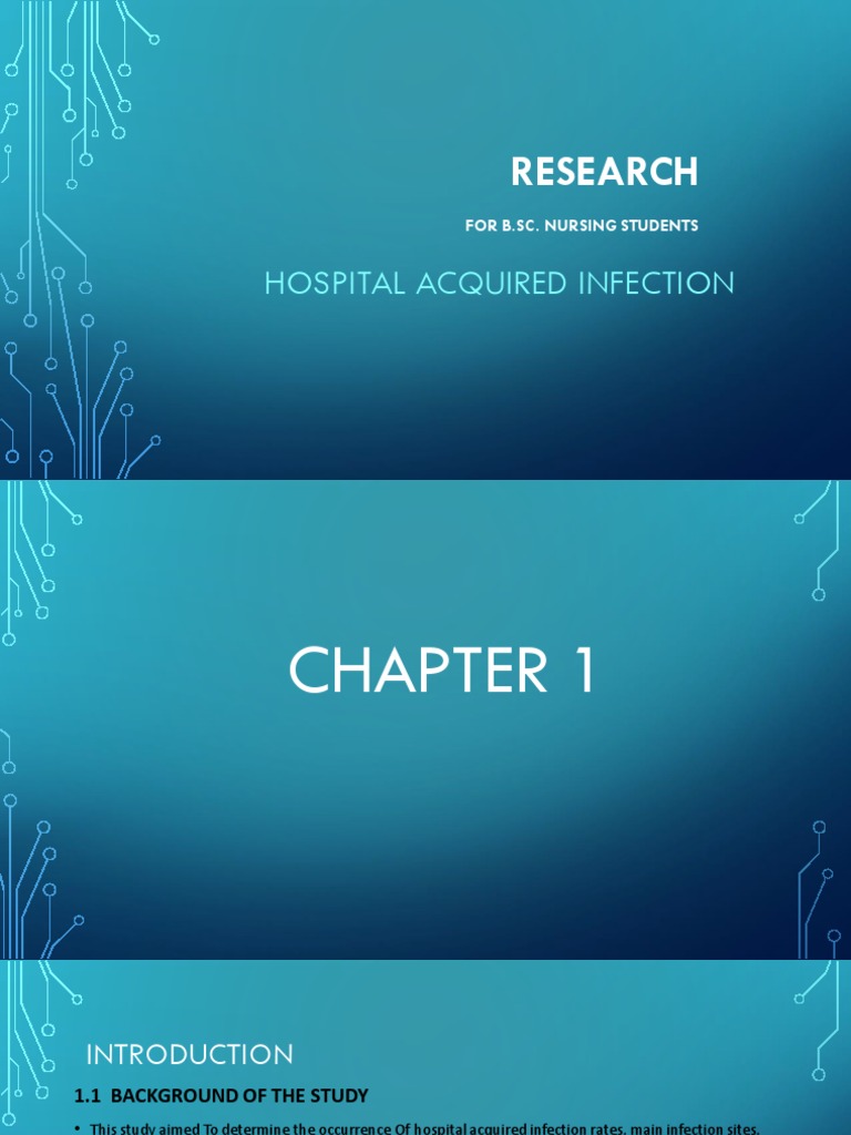 Nosocomial Infection | PDF | Hospital Acquired Infection | Infection