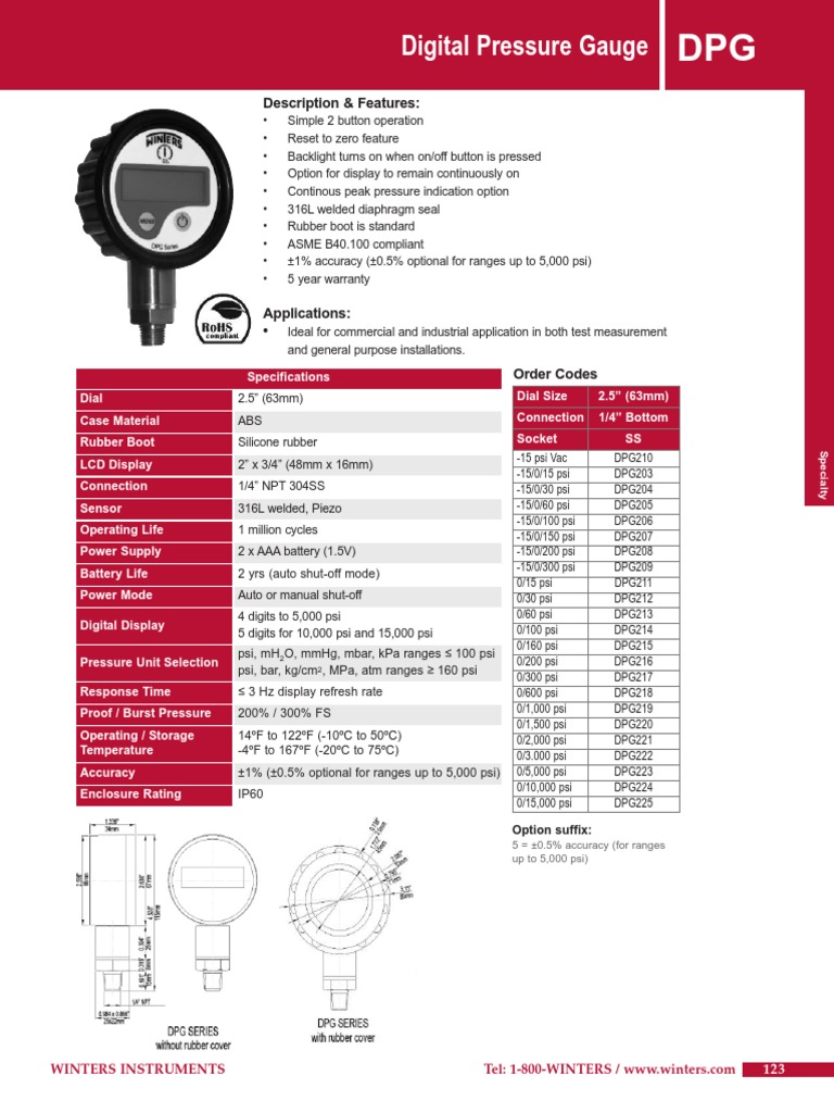 Winmena - DPG | PDF | Manufactured Goods | Equipment