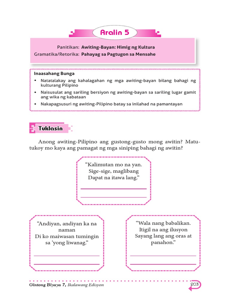 20 - Aralin 5 94kDRE | PDF