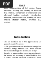 DC Motors | PDF | Electric Motor | Physical Quantities