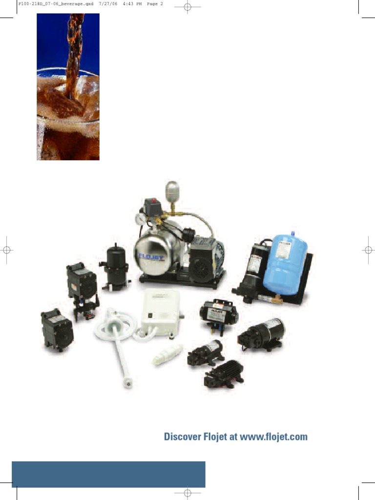 Flojet Beverage Cat | PDF | Pump | Valve