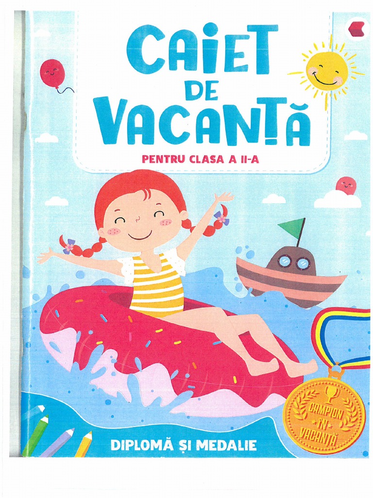 Caiet Vacanta Cls 2 | PDF