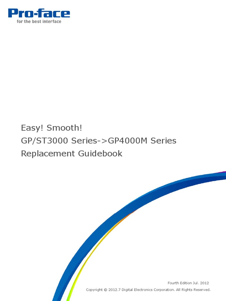 Pro-Face GP - ST3000 - To - GP4000M - e | PDF | Usb | Dialog Box