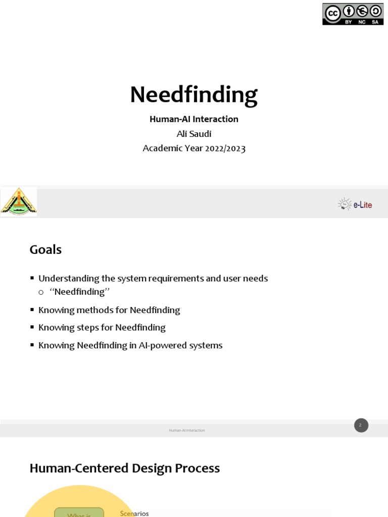 Need Finding. | PDF | Survey Methodology | Artificial Intelligence