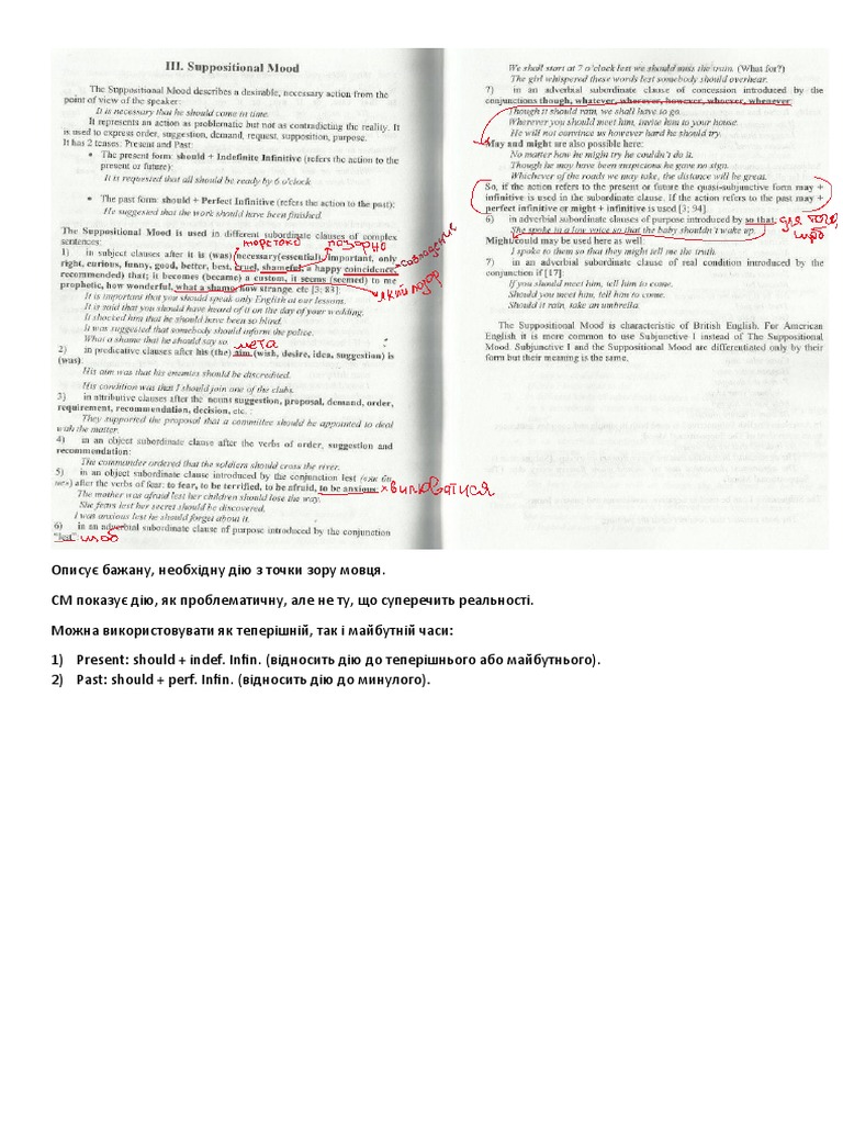 Suppositional and Subjunctive | PDF