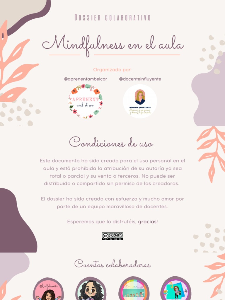 Mindfulness en el aula: un dossier colaborativo con recursos para ...