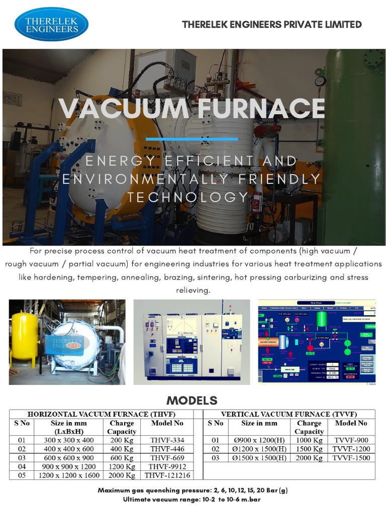 Vacuum Furnace | PDF | Technology & Engineering