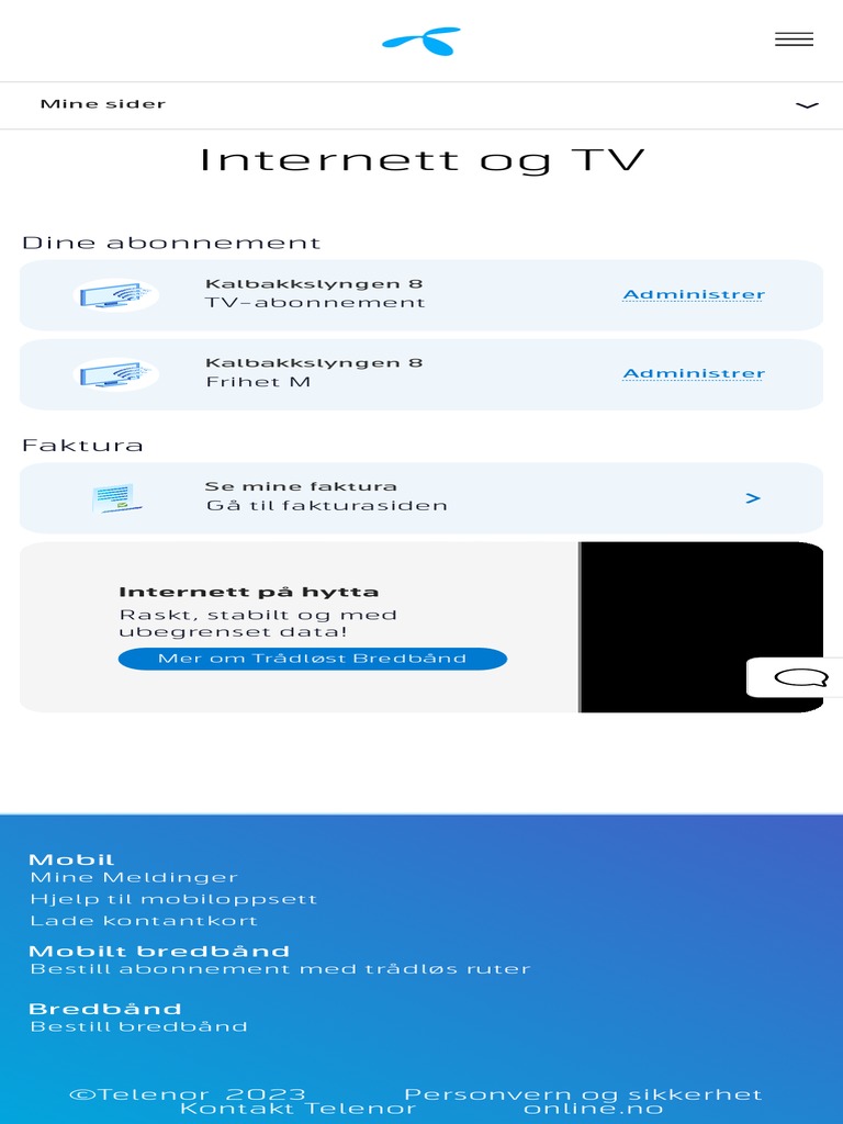 Telenor Mine Sider 2 | PDF