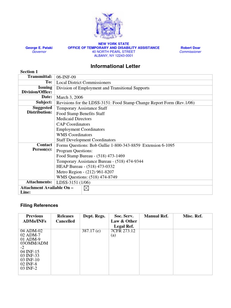 Food Stamp Change Form | Supplemental Security Income | Supplemental ...