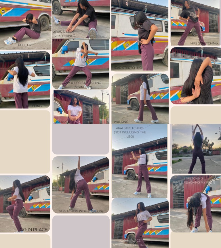 February Stretching Routine Calendar | PDF