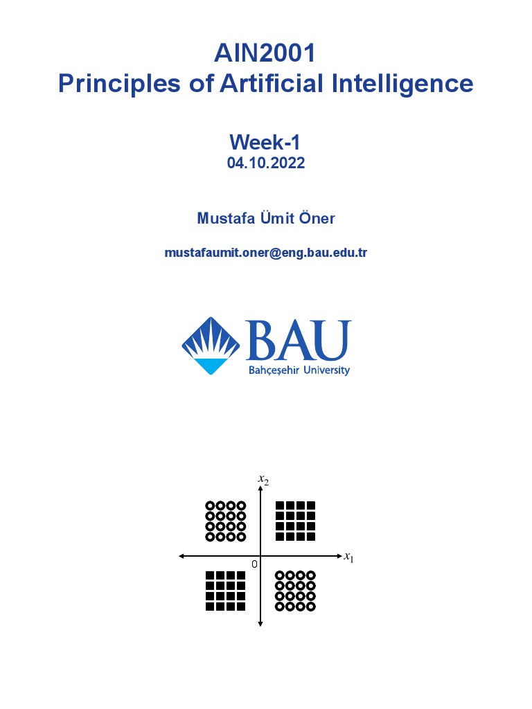 Week1 Slides 20221004 | PDF | Artificial Intelligence | Intelligence (AI) & Semantics