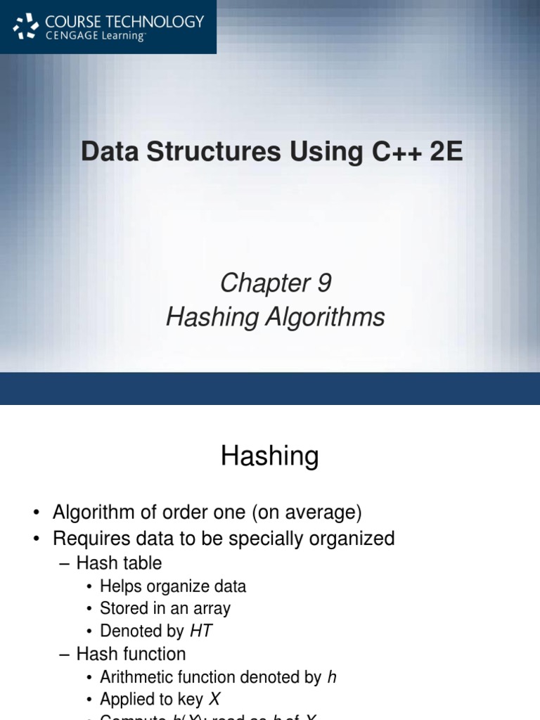 Hashing Pdf Data Management Theoretical Computer Science