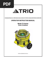 CONE CRUSHER Manual | PDF | Bearing (Mechanical) | Screw
