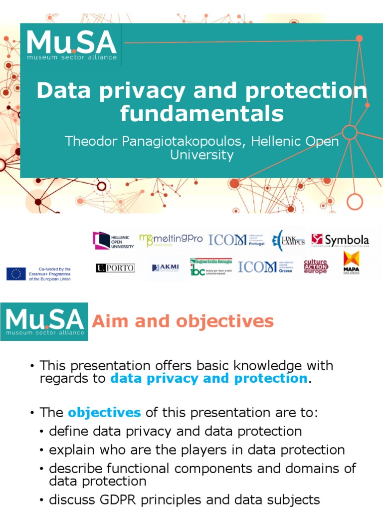 Data Privacy and Protection Fundamentals | PDF | Information Security ...