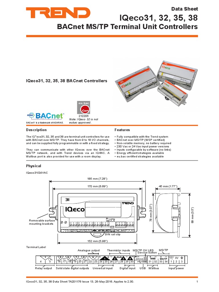 Trend IQEco | PDF | Field Effect Transistor | Switch