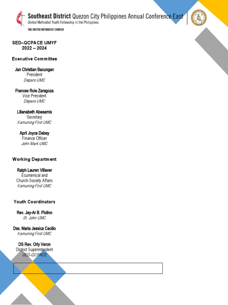 Solicitation Letter | PDF | United Methodist Church | Christian ...