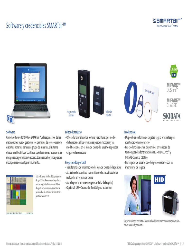 SMARTair Ficha Tecnica Software | PDF | Software | Ciencias de la Computación