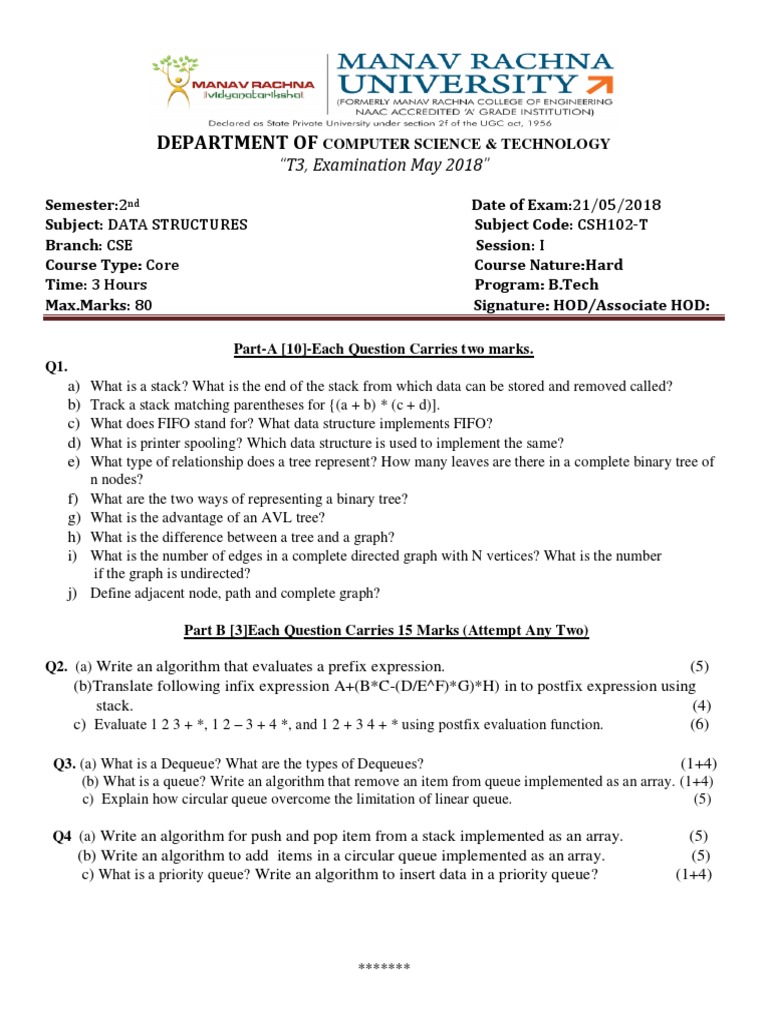 Data Structure Pdf Queue Abstract Data Type Combinatorics