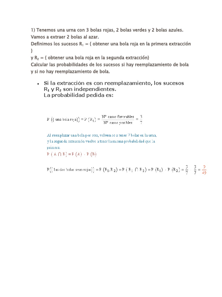Ejercicios Probabilidad | PDF