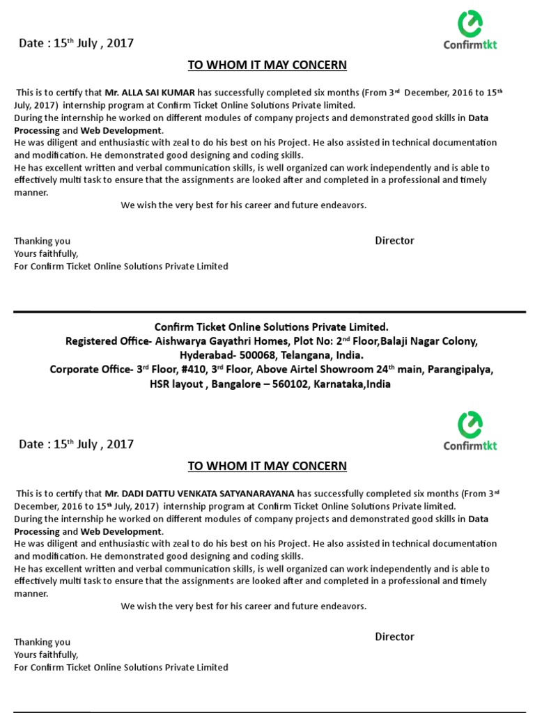 Intern Certificate Pdf Human Communication Communication 5031