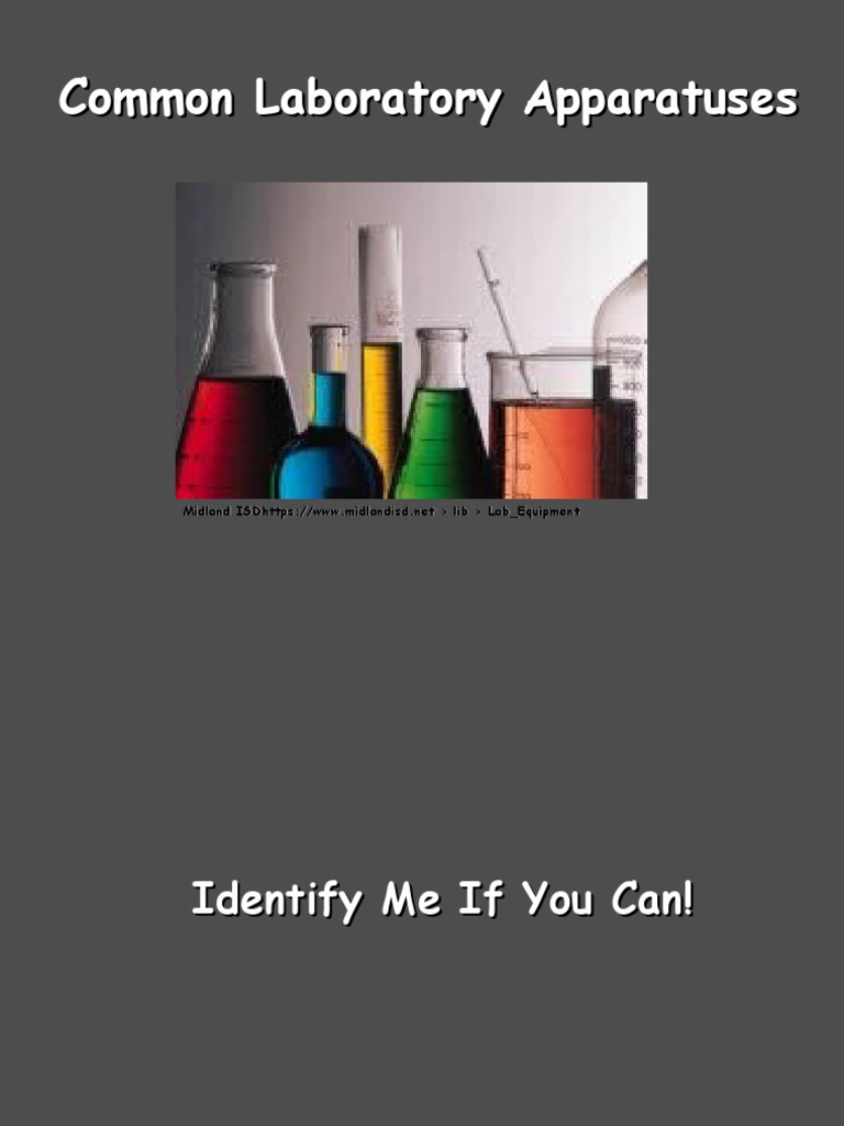 Week 1 PPT Lab Equipment GEN CHEM | PDF | Chemistry | Materials