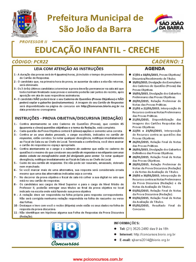 11 Educacao Infantil Creche | PDF | Pré-escola | Pedagogia