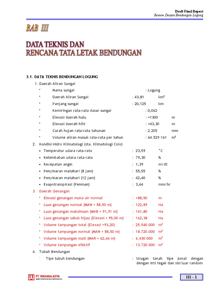 Bab 3 Draft Final Logung | PDF