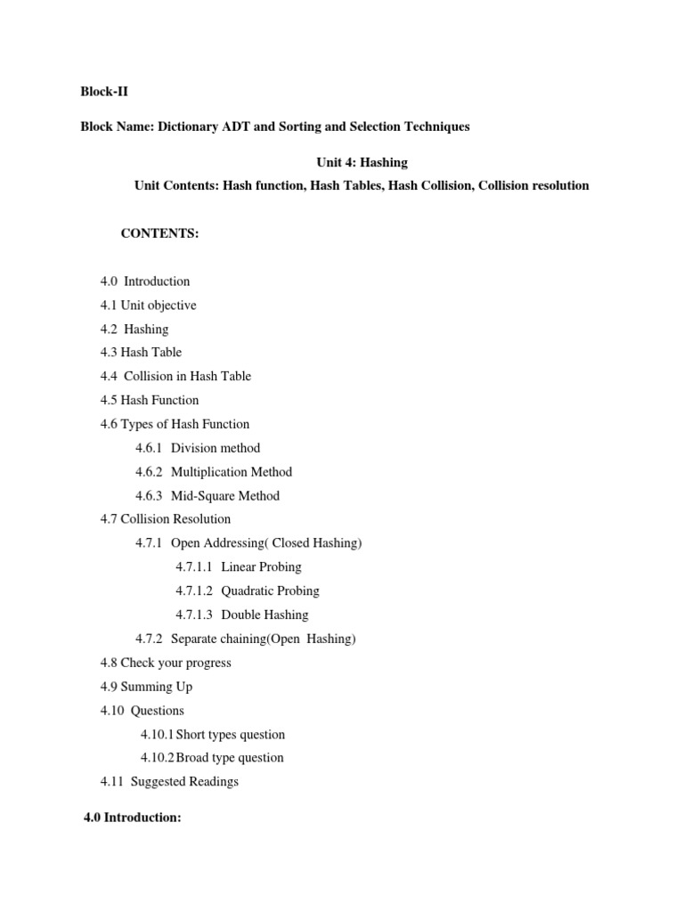 Hashing Final Pdf Algorithms Applied Mathematics 6022