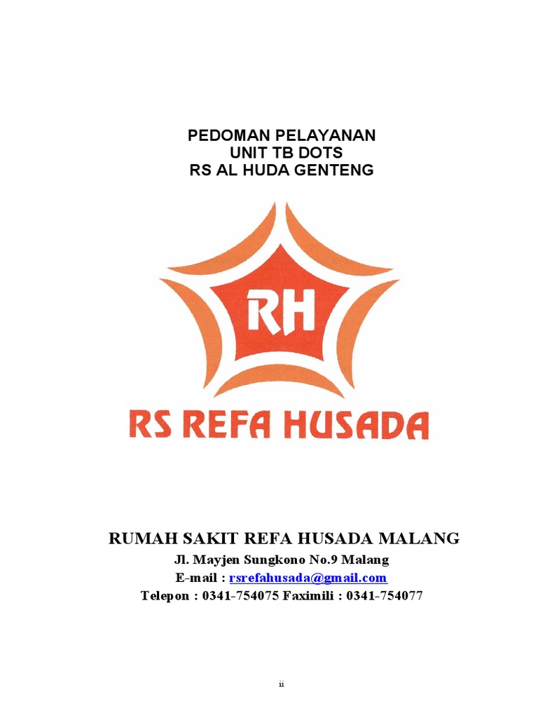 Pedoman TB DOTS RS Refa Husada | PDF
