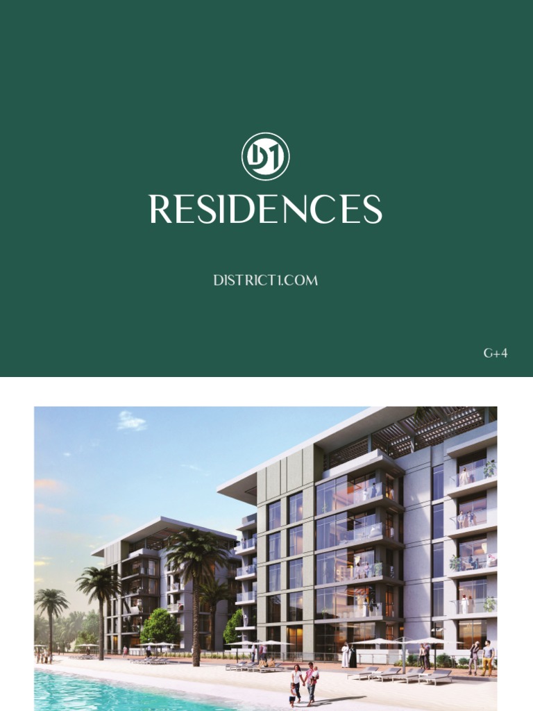 Residences Floor Plan Brochure G+4 | PDF | Bathroom | Bedroom