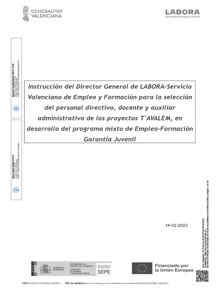 Firmas digitales documento empleados | PDF