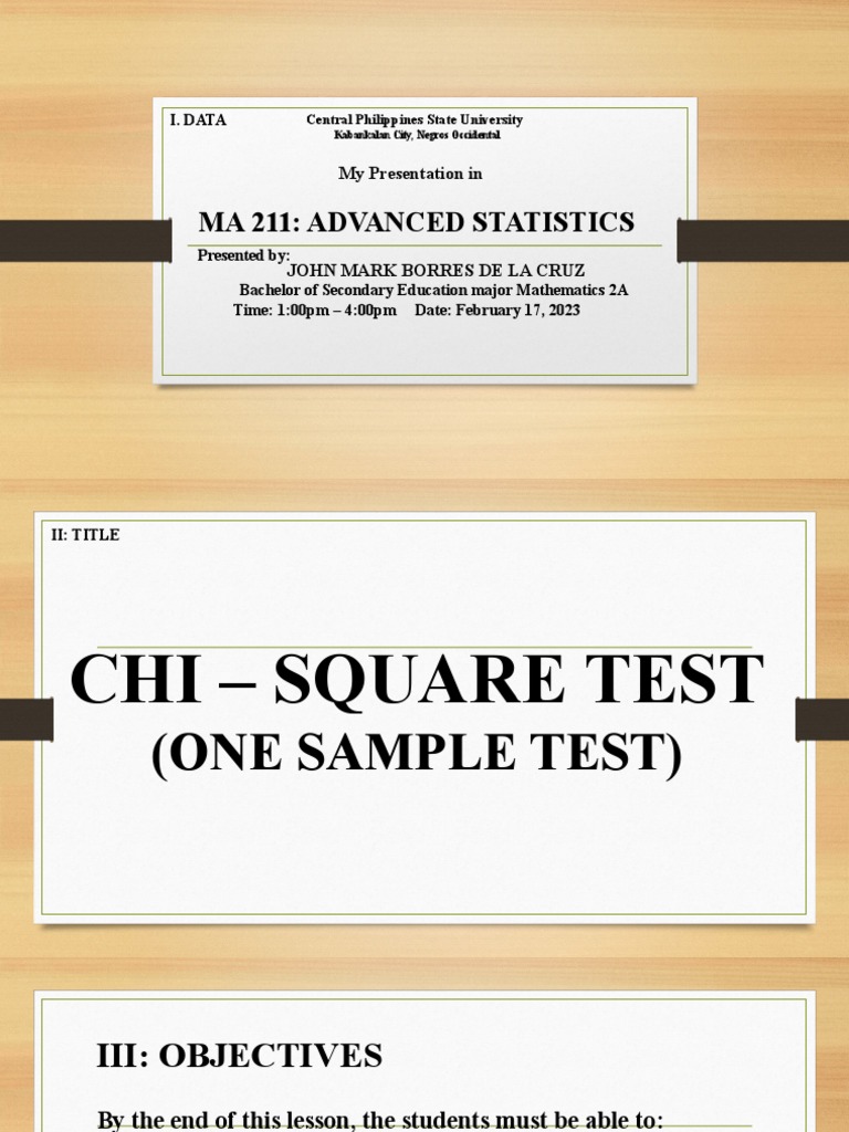 Analysis of the Chi-Square Test for Independence Using Student ...