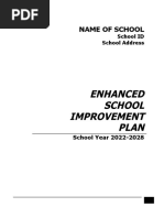 Sip Template 2023-2028 | PDF | Learning | Behavior Modification