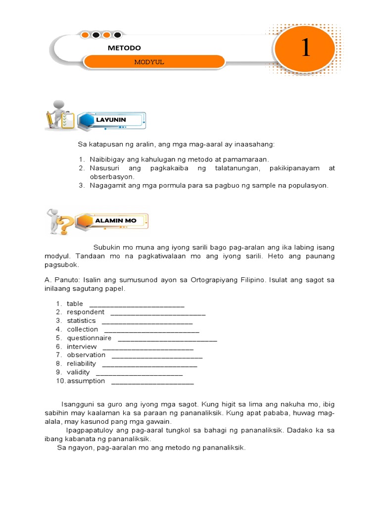 MODYUL 15 Revised | PDF