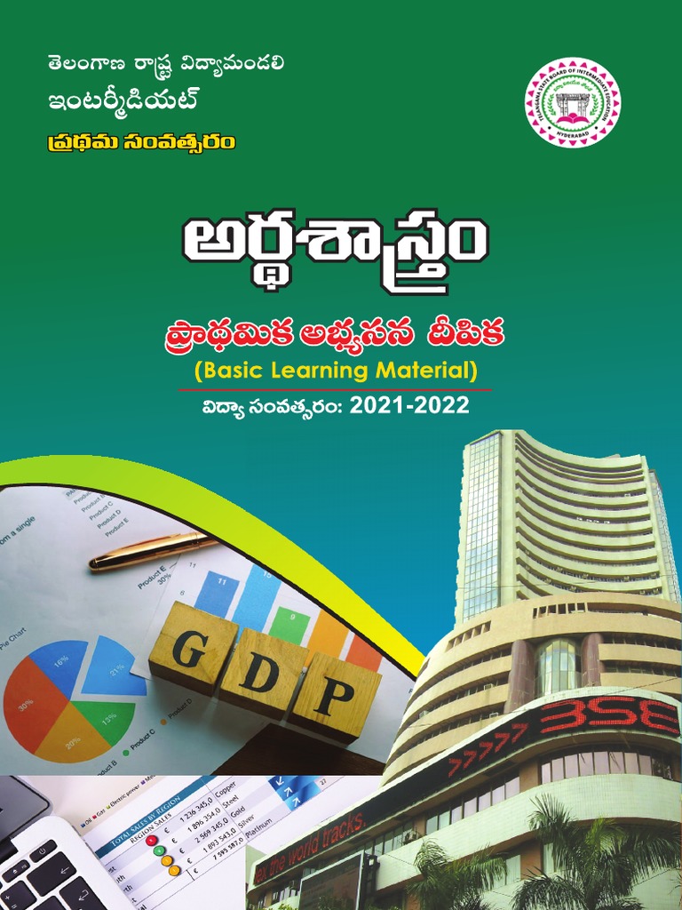 Telangana Board Class 11 Economics TextbookTM | PDF