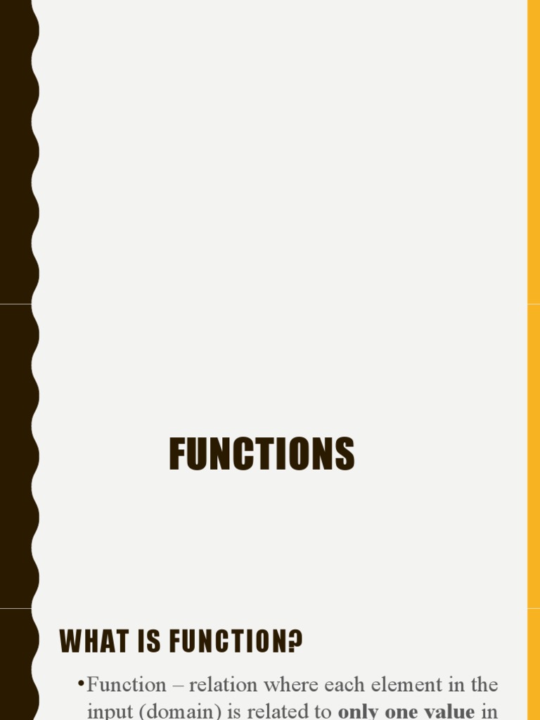 Functions | PDF | Function (Mathematics) | Equations Functions | PDF | Function (Mathematics) | Equations