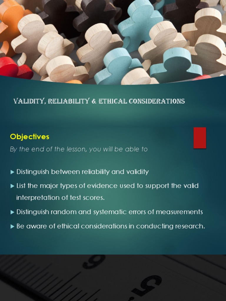 m9 - Validity, Reliability Ethical Considerations | PDF | Validity ...