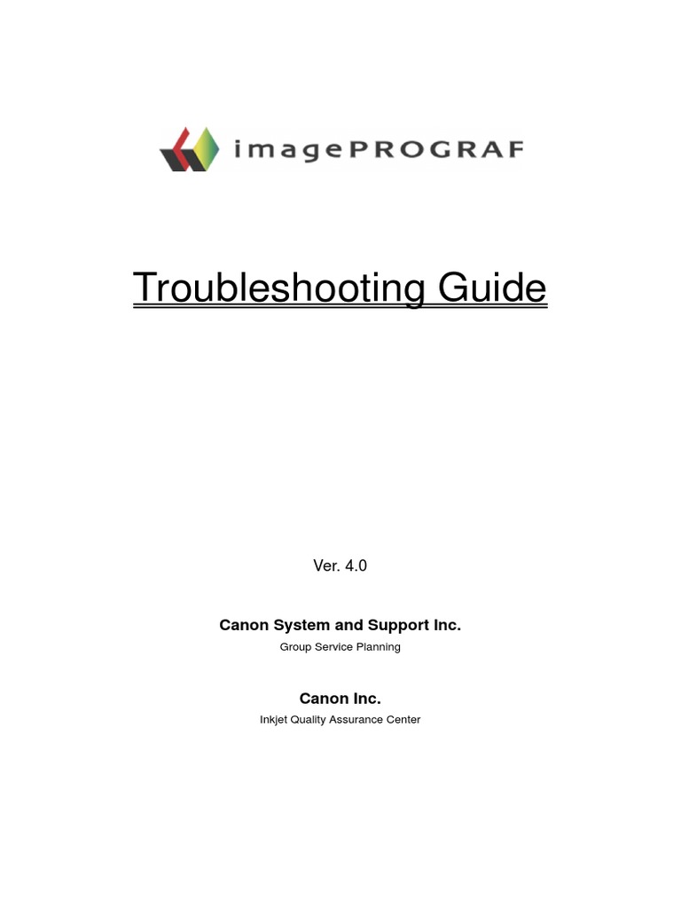Troubleshooting Guide E | PDF | Technology & Engineering