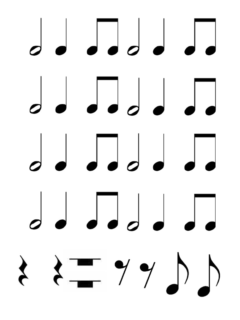 Repaso Figuras Ritmicas | PDF