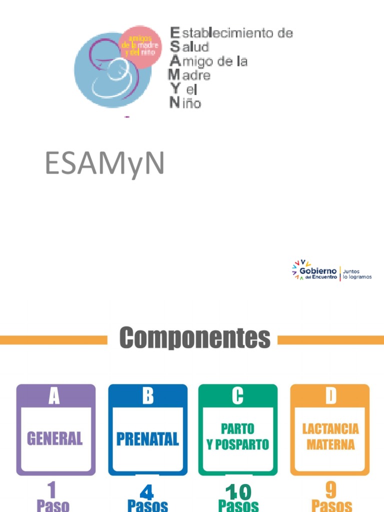 ESAMyN - 4 COMPONENTES - Resumen de La Normativa | PDF | Parto ...