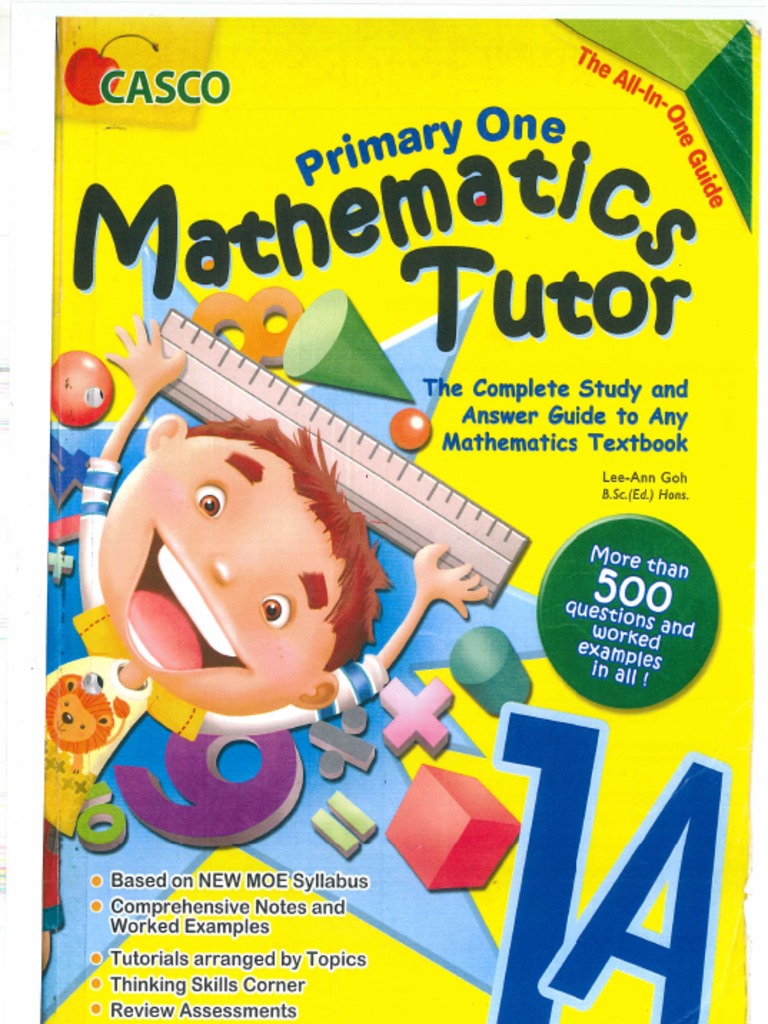 Casco Mathematics Tutor Primary 1A | PDF