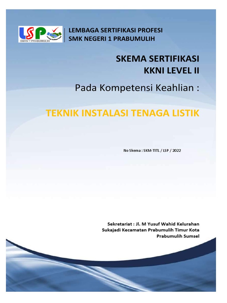 Skema KKNI TITL | PDF