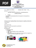 Cot-Detailed Lesson Plan in Filipino Iii | PDF