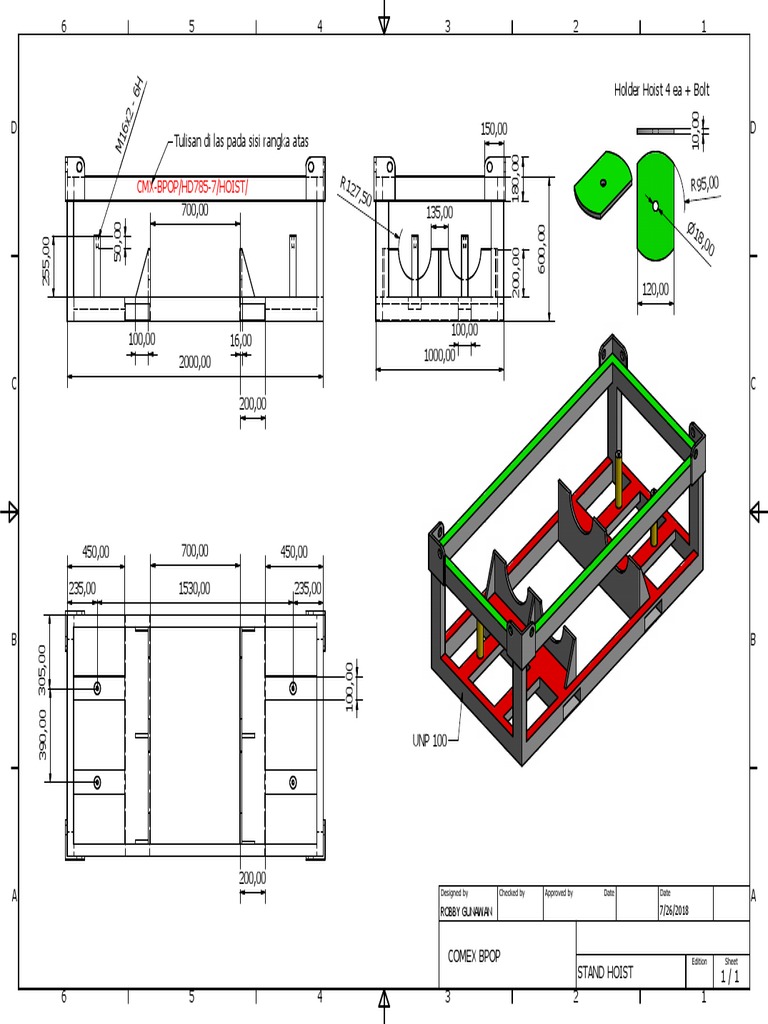 Stand Hoist Design Specifications | PDF