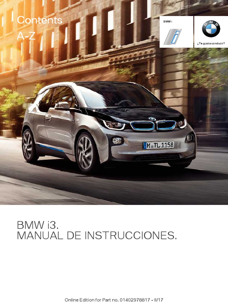 BMW Manual Instrucciones-I3-14666 | PDF | BMW | Pantalla táctil