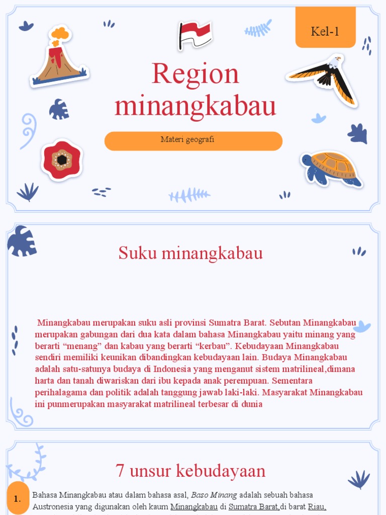 Bahasa dan Budaya Suku Minangkabau | PDF