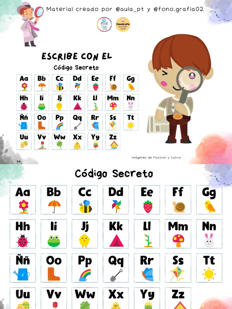 Escribe Con El Código Secreto | PDF